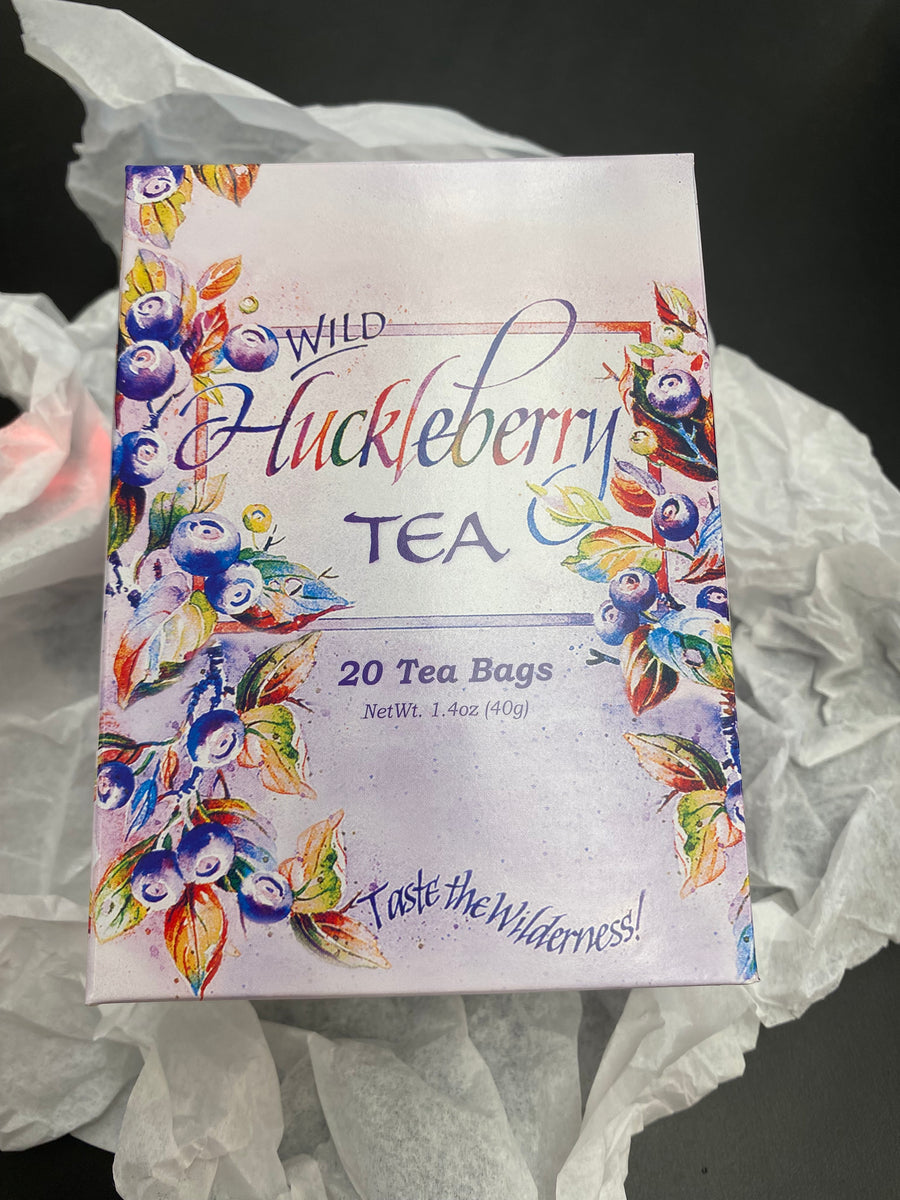 Huckleberry Tea Box - 20 bags – Glacier Park Collection Online Retail Store