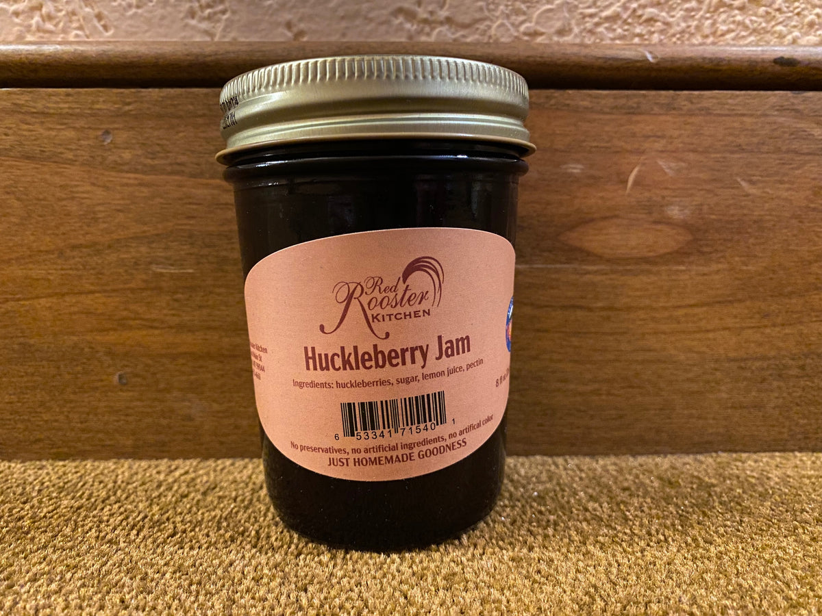 Huckleberry Handmade Jam - 8 oz. – Glacier Park Collection Online ...