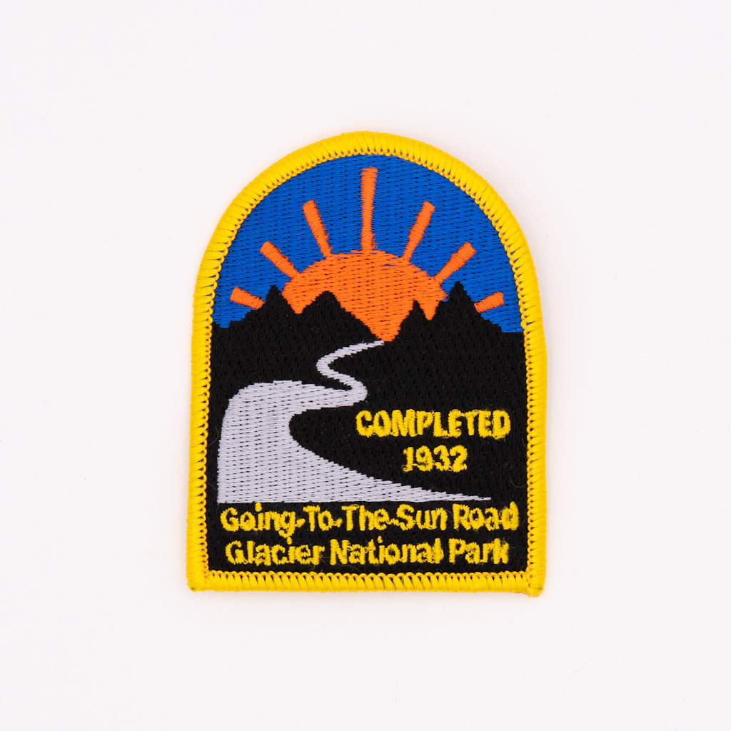 Going To The Sun Road Patch – Glacier Park Collection Online Retail Store